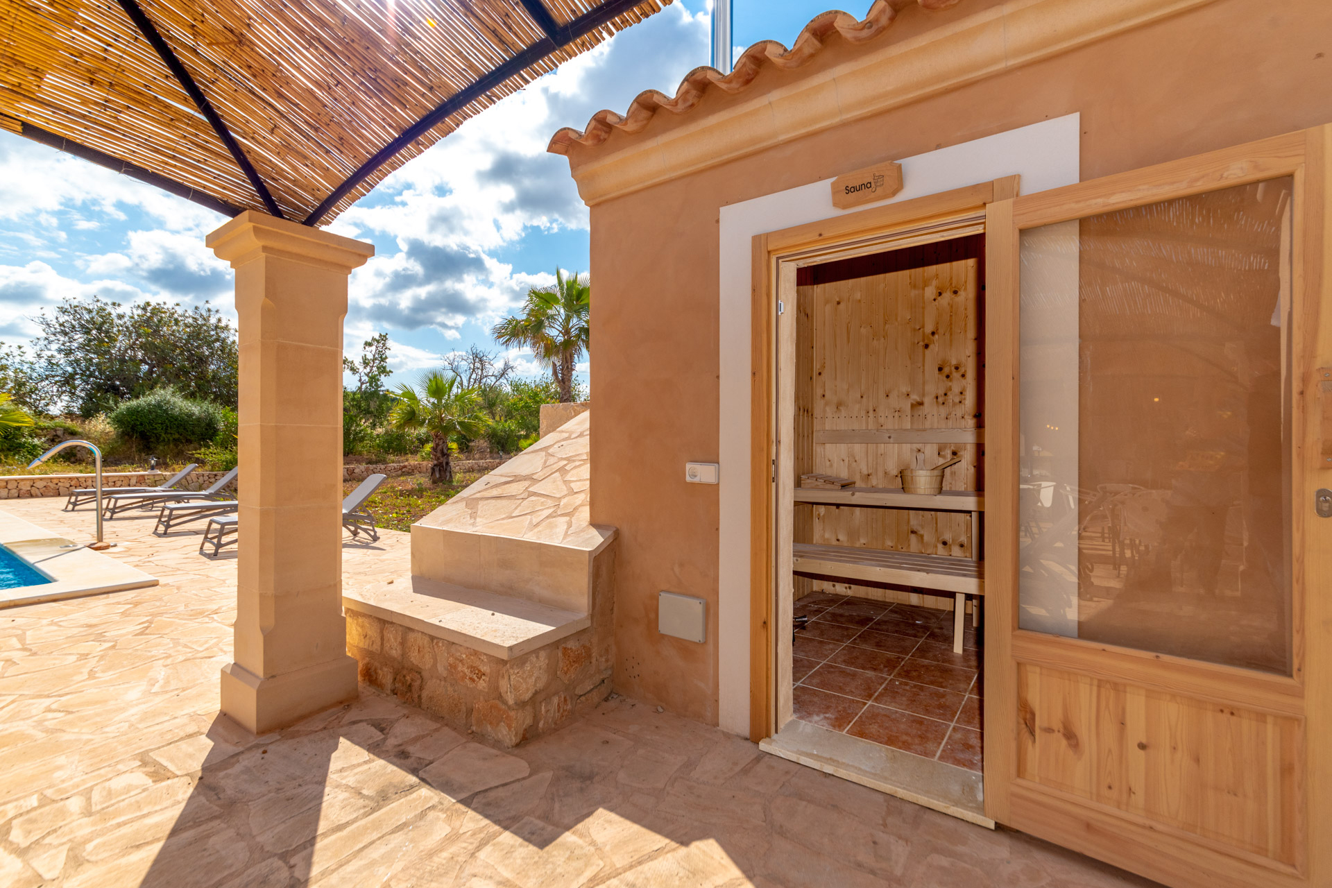 Idyllic finca in the heart of Mallorca with sauna and pool with jacuzzi ...