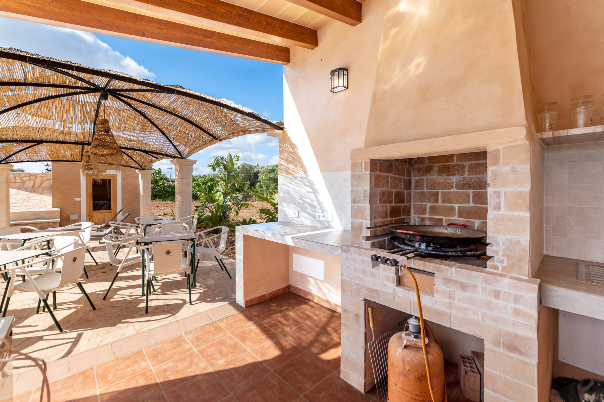 Idyllic finca in the heart of Mallorca with sauna and pool with jacuzzi ...
