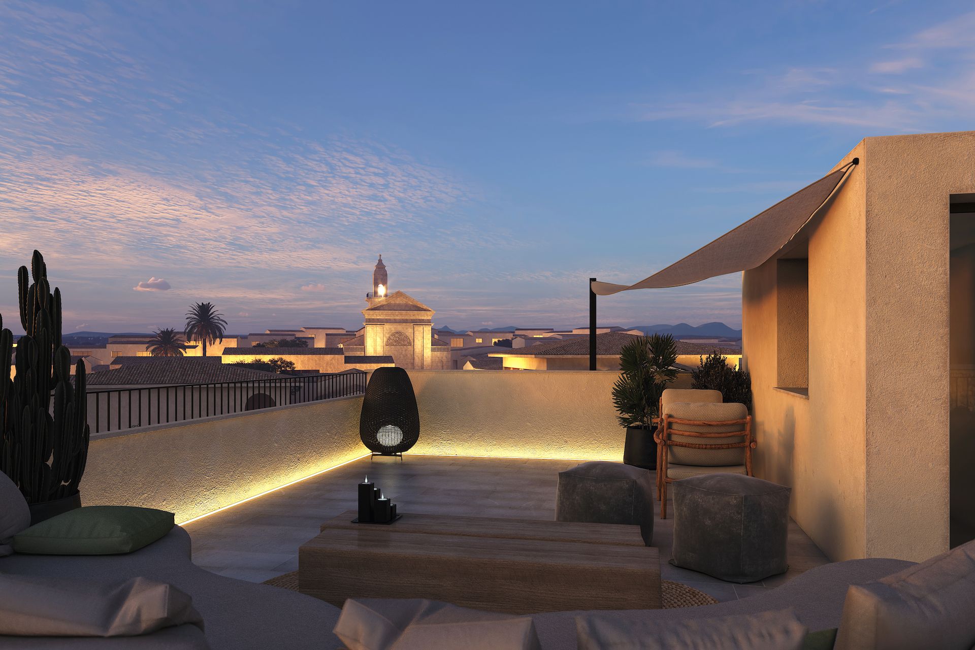 First-class townhouse with pool, roof terrace and Mediterranean garden ...